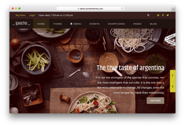 20 Best Restaurant Joomla Templates for Food Ordering System 2017